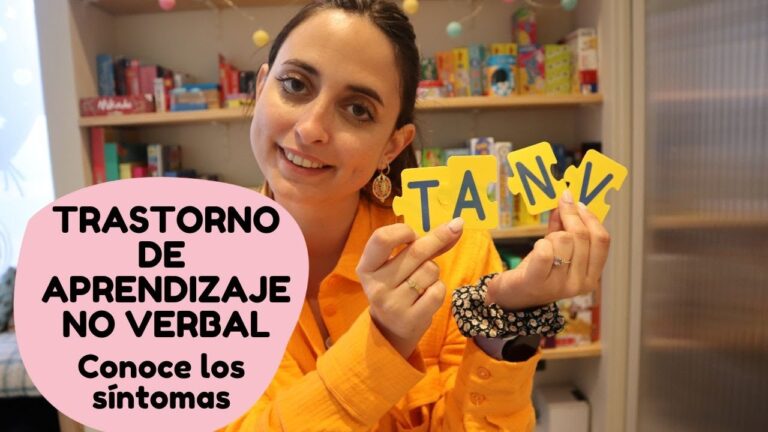 Trastorno del Aprendizaje No Verbal: Guía Completa en PDF para Entender y Abordar el Tema ...